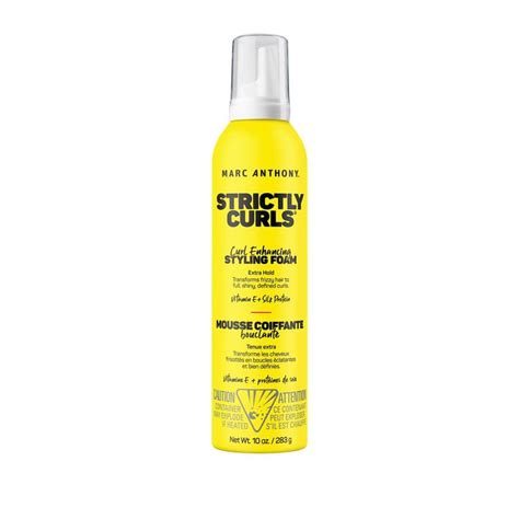 Marc Anthony Strictly Curls Curl Enhancing Extra Hold Styling Foam 300 Ml Walmart Ca Curly