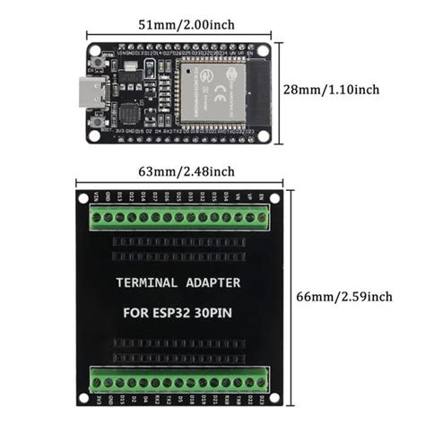 GetUSCart AITRIP Sets PIN ESP ESP S Type C USB CP Development Board ESP