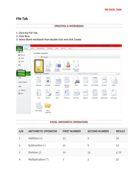 SOLUTION: Ms excel basic course - Studypool