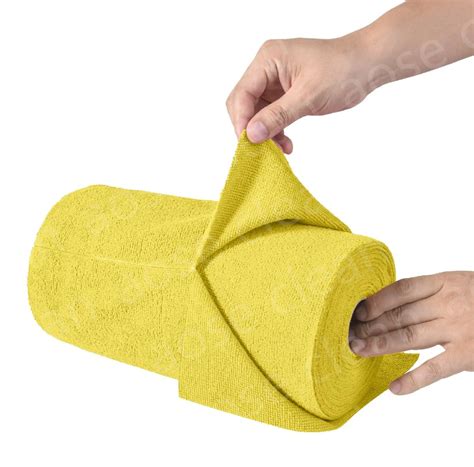 80 Pack Microfiber Cleaning Cloth Roll Tear Away Towels 12x12 Inch
