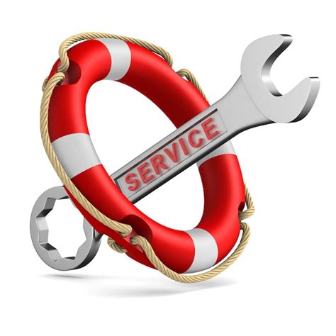 Premium Photo Service Isolated D Rendering