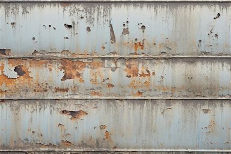 Premium Photo Horizontal Rust Marks On Metallic Surface