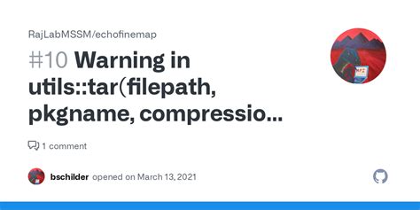 Warning In Utilstarfilepath Pkgname Compression Compression
