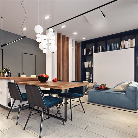 Modern Living Room And Dining Room Combo At William Gainey Blog