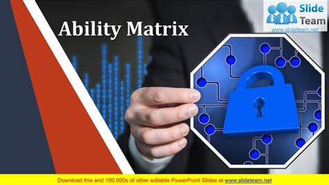 Ability Matrix Powerpoint Presentation Slides Ppt