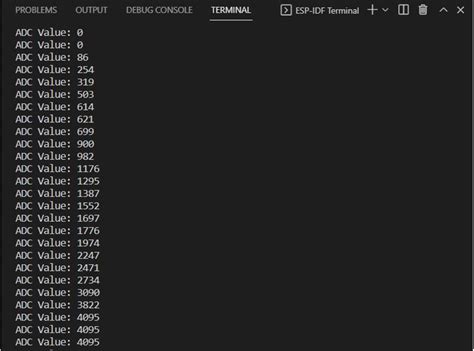 esp32 adc with esp idf measure analog inputs