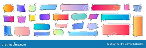 Quote Box Frame Big Set Set Of Callouts Titles Template Quote Box