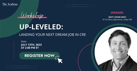 the academy of cre finance and innovation on linkedin jobhunt