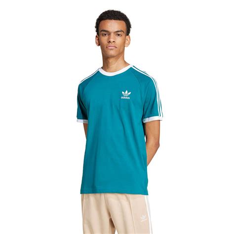 Adidas Originals Adicolor Classics 3 Stripes เสื้อยืดลำลองผู้ชาย กา