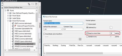 Solved Import Points Some Points Missing Autodesk Community