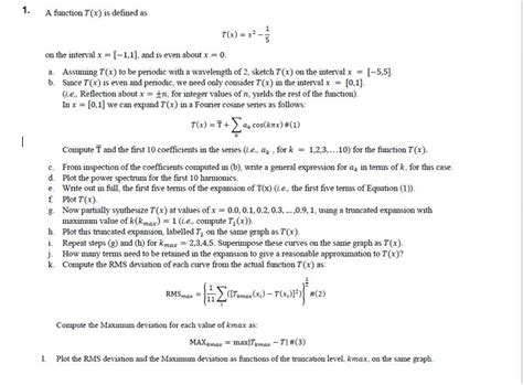 solved a function t x is defined as t x x 1 on the