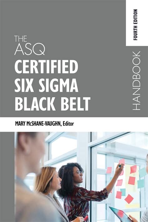buy the asq certified six sigma black belt handbook fourth edition