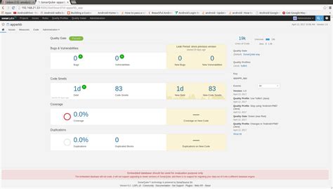 Gradle Sonar Android Lint No Matching Issues Found Stack Overflow