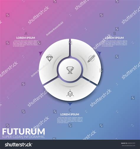 Round Diagram Divided Into Sectors Stock Vector Royalty Free Shutterstock