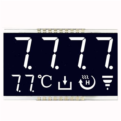 customized va transmissive segment lcd display with back light