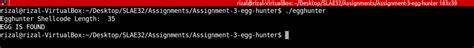 Slae Assignment 3 Egg Hunter Linuxx86 Ub3rsec