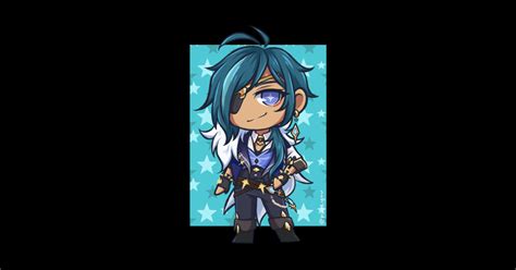 Chibi Kaeya Genshin Impact Sticker Teepublic