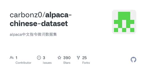 Alpaca Chinese Dataset Zh Data Part Json At Main Carbonz Alpaca Chinese Dataset GitHub