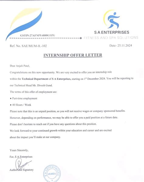 Internshipjourney Gratitude Professionaldevelopment Anjali Patel