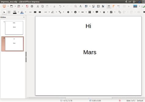 Writing Macro In LibreOffice Impress Getting Started