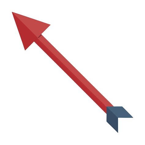 Geometric Abstract Flat Vector Illustration Arrow Pointing Right Left Up And Down Direction