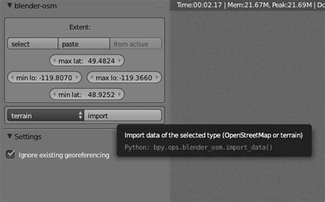 controlling blender osm with python stack overflow