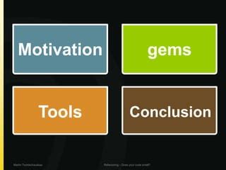 Refactoring Code Smell PPTX
