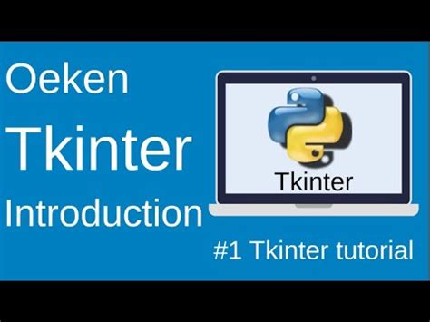 Tkinter Introduction What Is Tkinter Tcl And Tk Part 1 YouTube