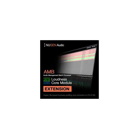 plugin nugen amb loudness module utility plugins
