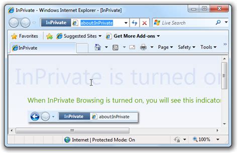 Open IEs Private Browsing Mode The Easy Way
