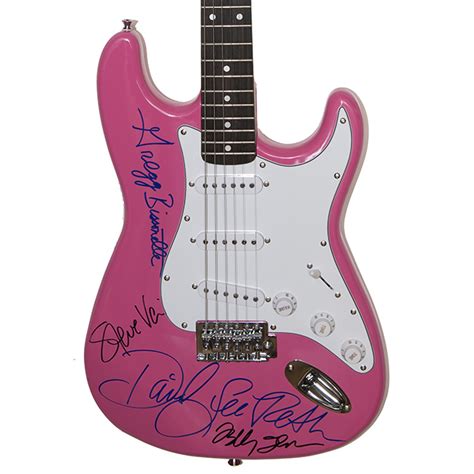 David Lee Roth Guitar Autographed Collectible