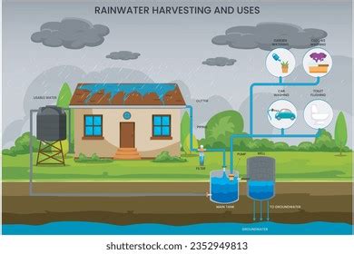Rain Water Harvestings Images Stock Photos D Objects Vectors Shutterstock