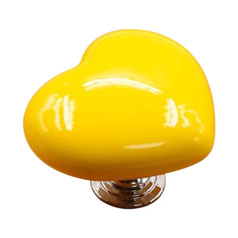 Ruijiao Love Heart Shaped Toilet Button Creative Love Shape Toilet