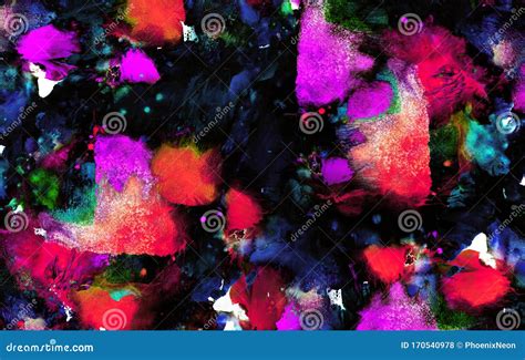Hand Drawn Dynamic Stroke Concept For Background Stock Photo Image Of Poster Splatter
