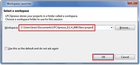 How To Create New Project On Lpcxpresso For Om13077 Creating New