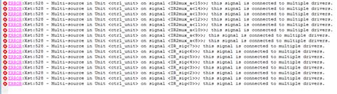 Vhdl This Signal Is Connected To Multiple Drivers Electrical
