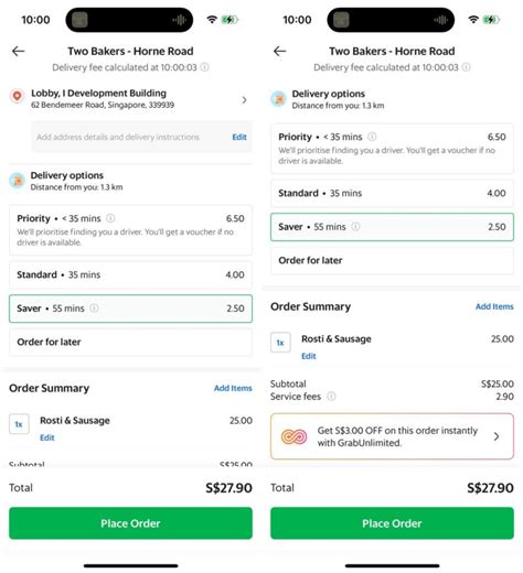 Grabs Timestamp Feature Sheds Light On Delivery Fee Discrepancies