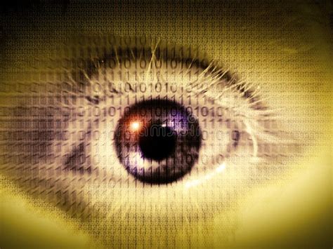 Binary Code Eyes Stock Image Image Of Eyes Beauty Eyelash 16828421
