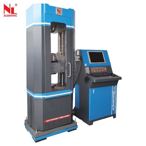 Electro Hydraulic Servo Control Universal Testing Machine 600kn Nl