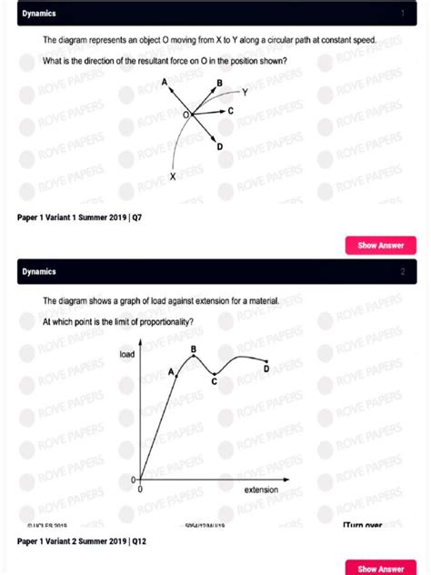 Forces Mcq And Theory Pdf