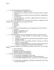 Esp 10 Testdocx Esp 10 1 Ano Ang Tamang Kahulugan Ng Kapangyarihan