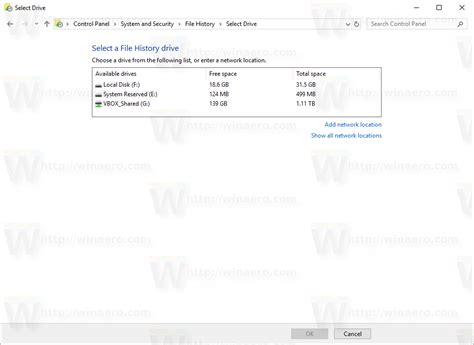How To Enable File History In Windows 10