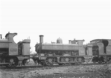 Tyseley Shed Gwr 0 6 0pt Pannier Tank No 1947 Is Seen Buffered Up In