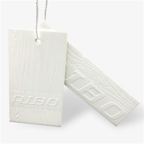 Debossing Paper Tag Order Custom Packaging Boxes And Bags