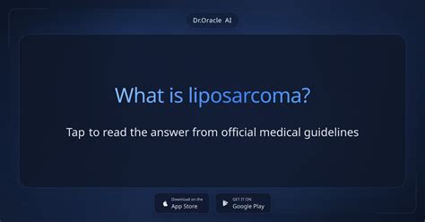 What Is Liposarcoma