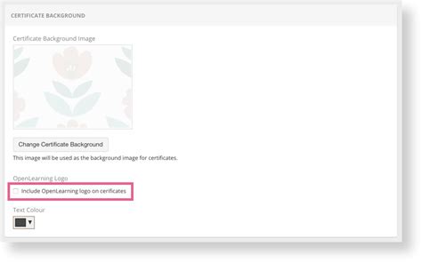 How Do I Set Up A Certificate For My Course Badges And Certificates Openlearning Help Community
