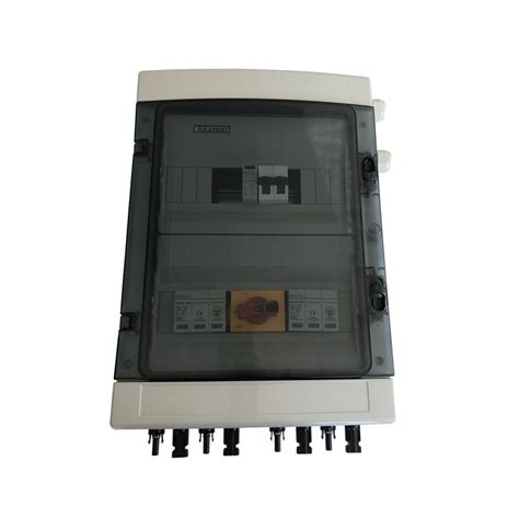 Waterproof PV Junction Box For Electric Connections PV Combiner Box