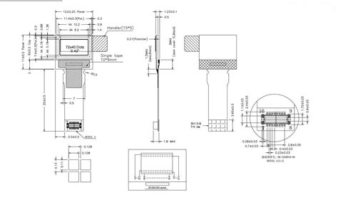 042 Inch Passive Matrix Oled Display For Smart Bracelets