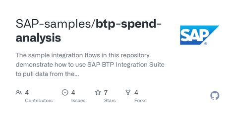 Github Sap Samplesbtp Spend Analysis The Sample Integration Flows