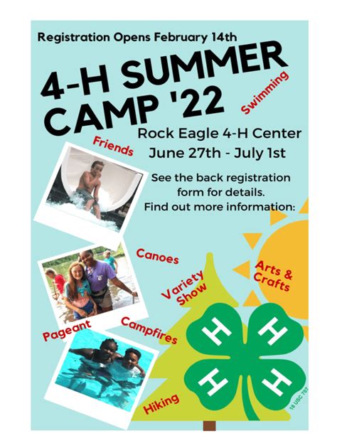 Fillable Online 4th 6th Grade Cloverleaf Camp Fax Email Print Pdffiller